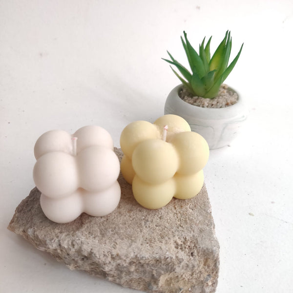 Mini bubble candle – Melting Aura